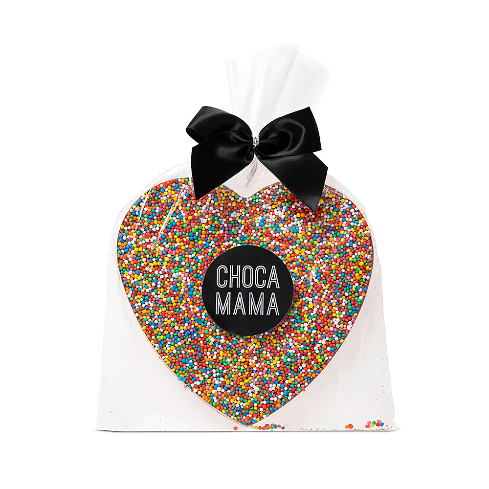 Chocamama - Multicolour Milk Freckled Heart – Gioco Giro