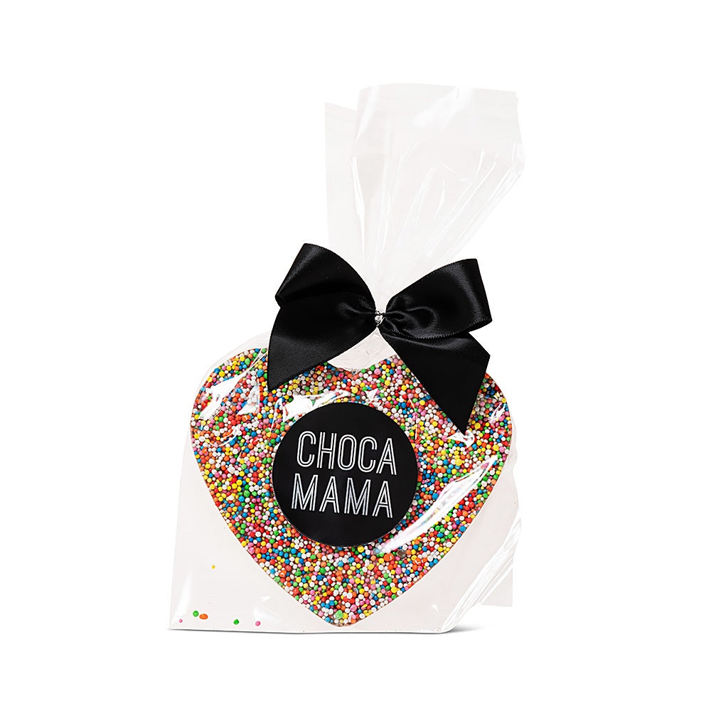 Chocamama - Multicolour Milk Freckled Heart – Gioco Giro