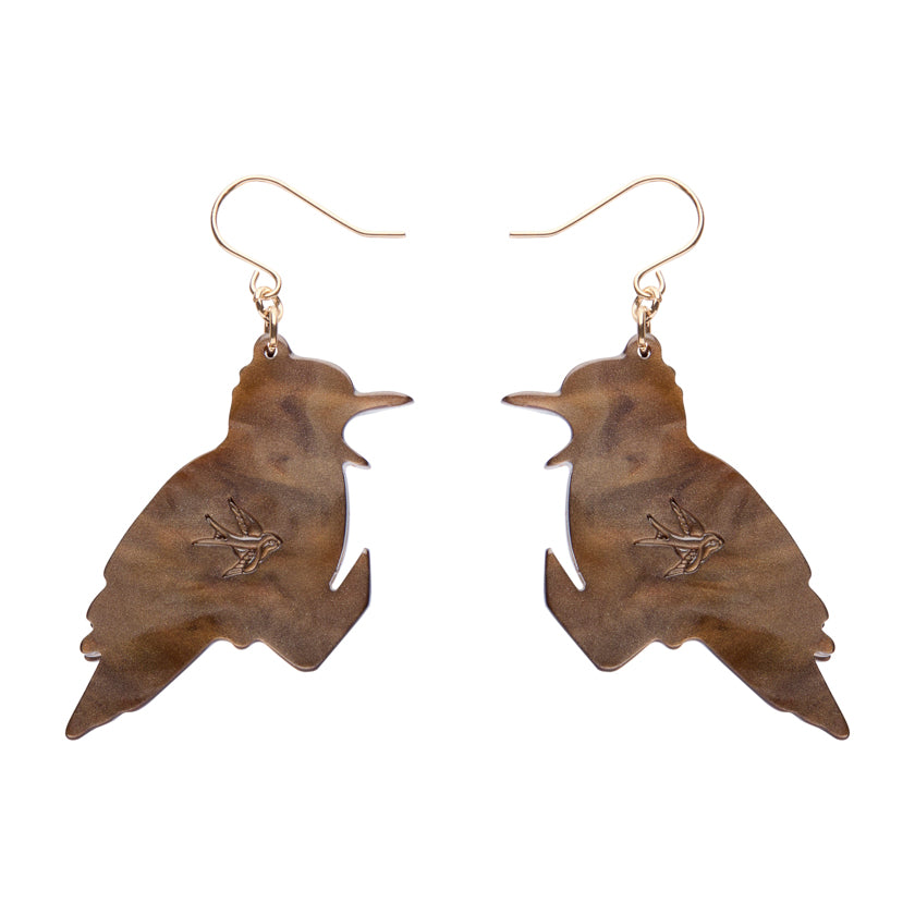 Erstwilder - Merry Menagerie - Kip The Kookaburra Drop Earrings – Gioco ...