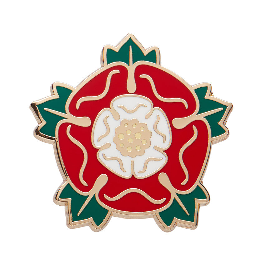 Erstwilder - London Calling - Tudor Rose Enamel Pin – Gioco Giro