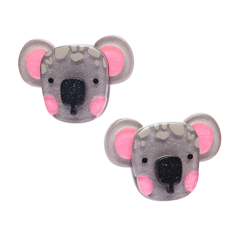 Erstwilder - Kutopia - Keith The Koala Hair Clips - 2 Piece – Gioco Giro