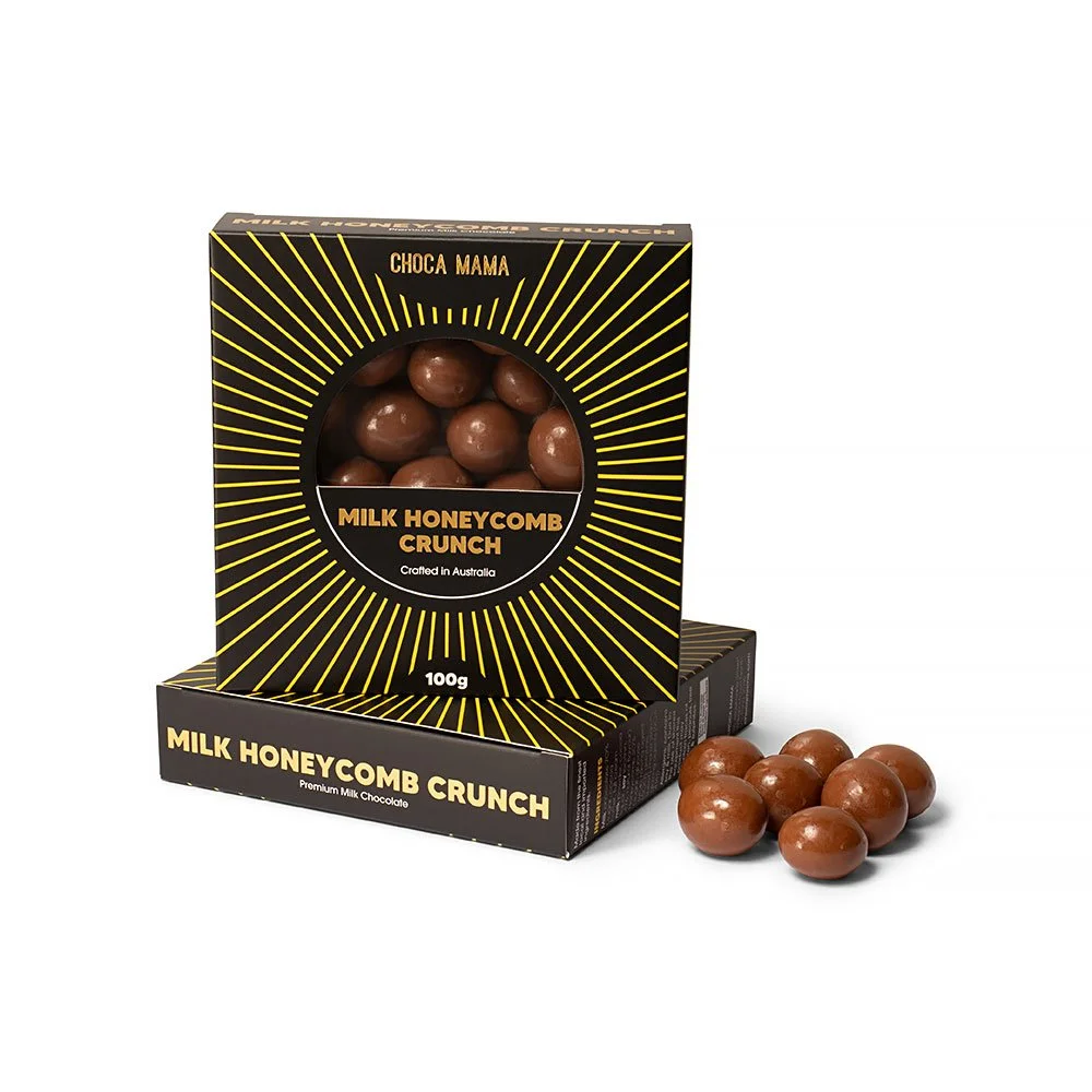 Chocamama - Milk Chocolate Honeycomb Crunch 100g – Gioco Giro