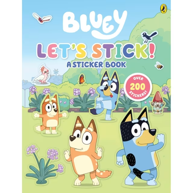Bluey - Let's Stick! A Sticker Book – Gioco Giro
