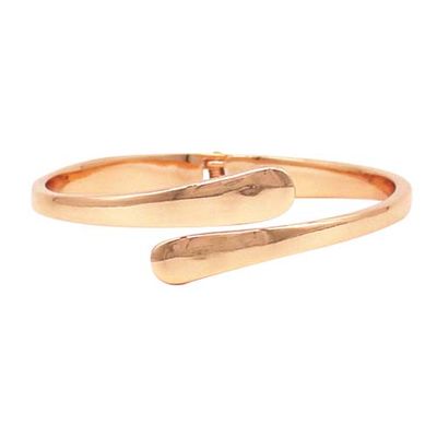 Fabienne - Hinged Open Crossover Bangle – Gioco Giro