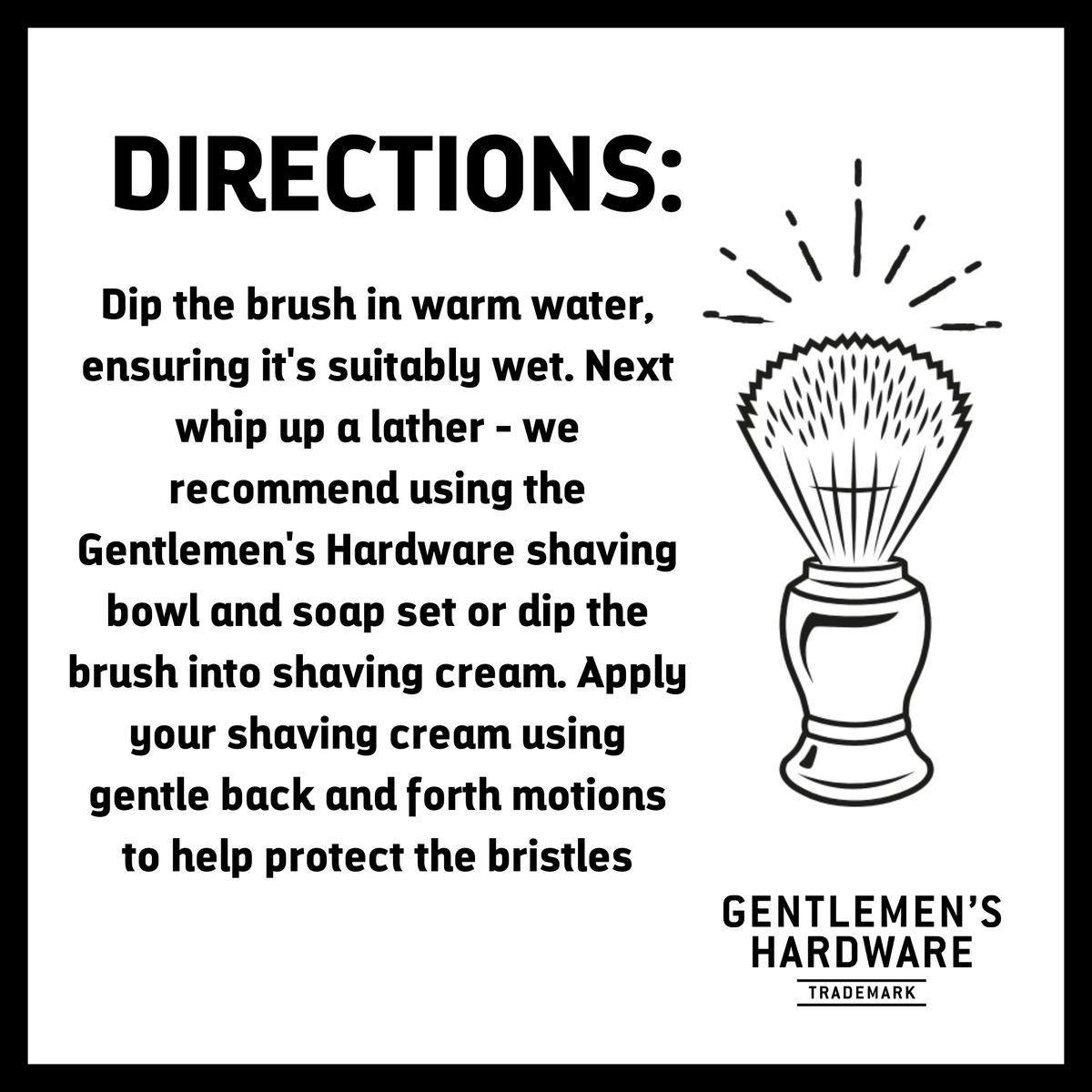Barrel And Oak - Premium Shave Brush - Chrome Handle – Gioco Giro