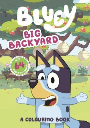 Bluey: Big Backyard Colouring Book – Gioco Giro